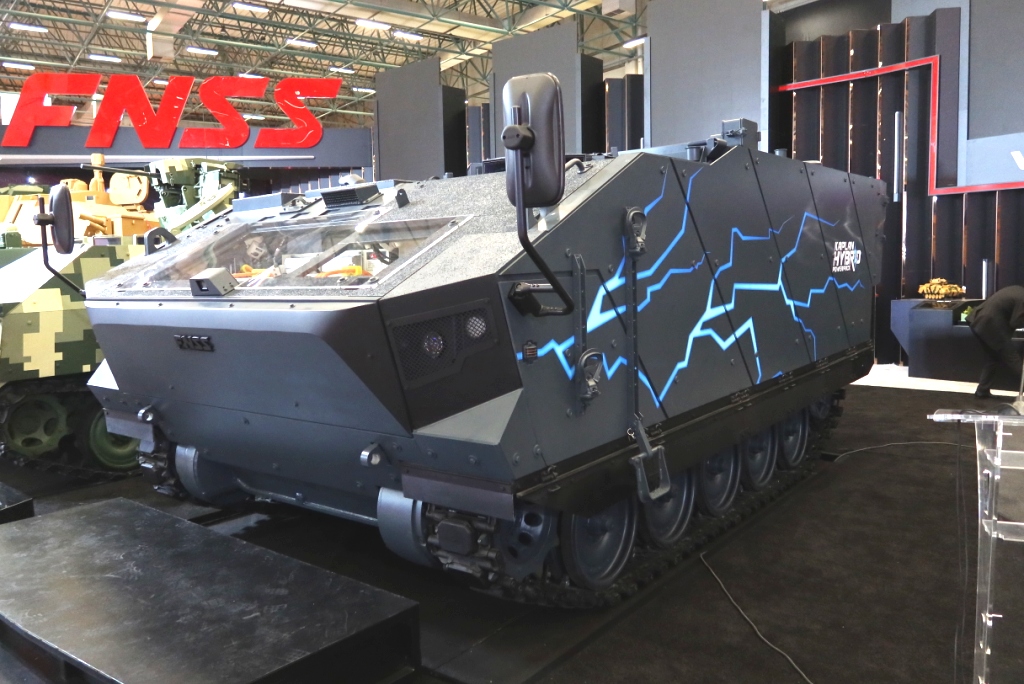 IDEF 2023 - FNSS unveils its hybrid propulsion roadmap - EDR Magazine