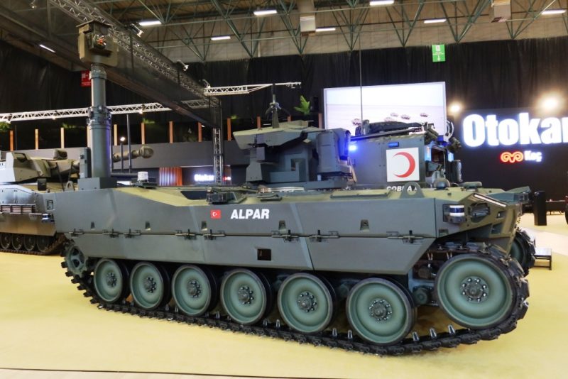 IDEF 2023 - Otokar unveils its Alpar 15 tonnes unmanned ground vehicle - EDR Magazine