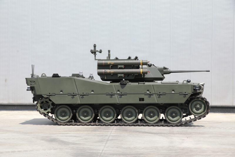 IDEF 2023 - Otokar unveils its Alpar 15 tonnes unmanned ground vehicle ...