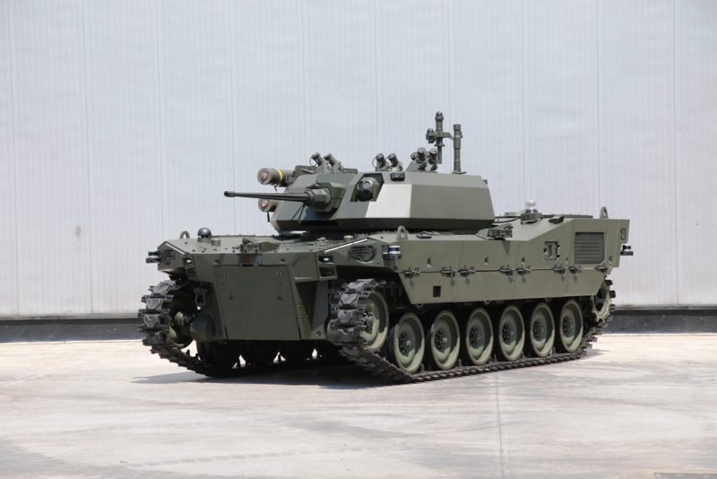 IDEF 2023 - Otokar unveils its Alpar 15 tonnes unmanned ground vehicle ...