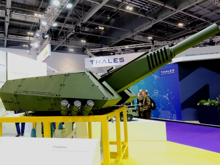 DSEI 2023 - Elbit Systems unveils Crossbow, its next generation 120 mm ...