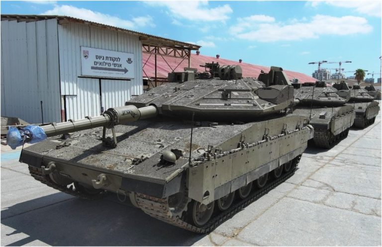 Israel starts delivering the 5th Gen Merkava Barak tank to its armoured ...