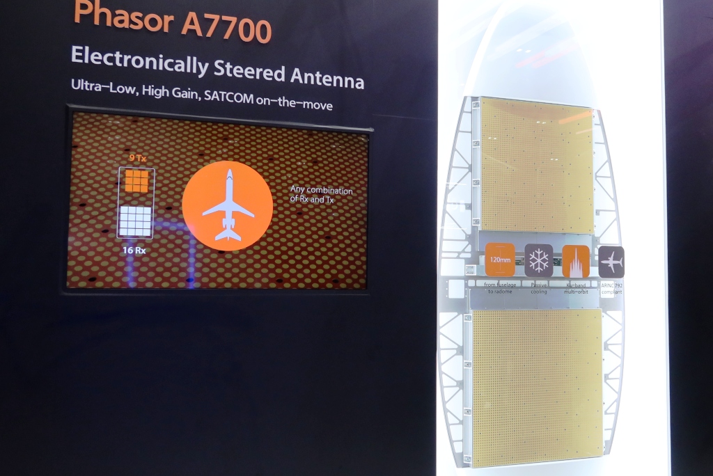 DSEI 2023 - Hanwha Phasor details A7700 phased array and OneWeb ...