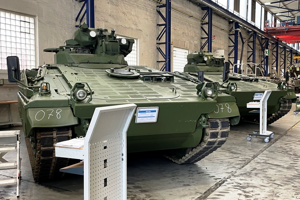 Major order from German government: Rheinmetall to supply Ukraine with a further 40 Marder ...