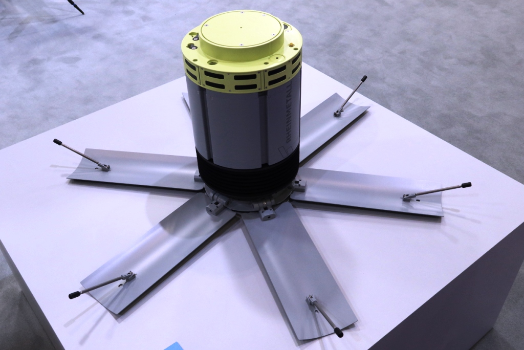 DSEI 2023 - Rheinmetall exhibits its ADW based on top-attack SMArt 155 ...