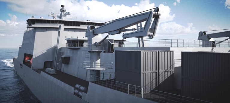DSEI 2023 - Team Resolute unveils evolved UK Fleet Solid Support ship design - EDR Magazine