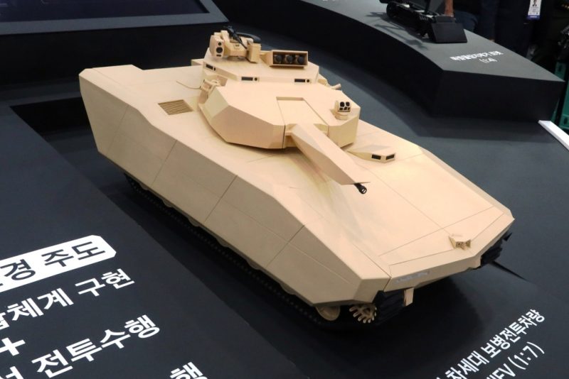 ADEX 2023 - Hanwha looks in the future of IFVs with its K-NIFV - EDR Magazine