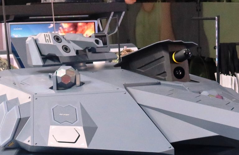 ADEX 2023 - Hyundai Rotem exhibits its NG-MBT concept while it ...