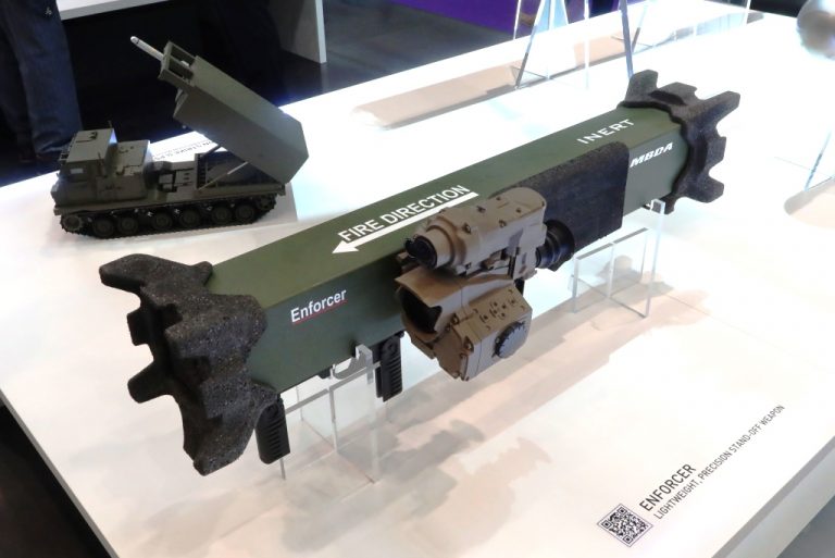 MBDA Germany Enforcer lightweight missile is ready for production and ...