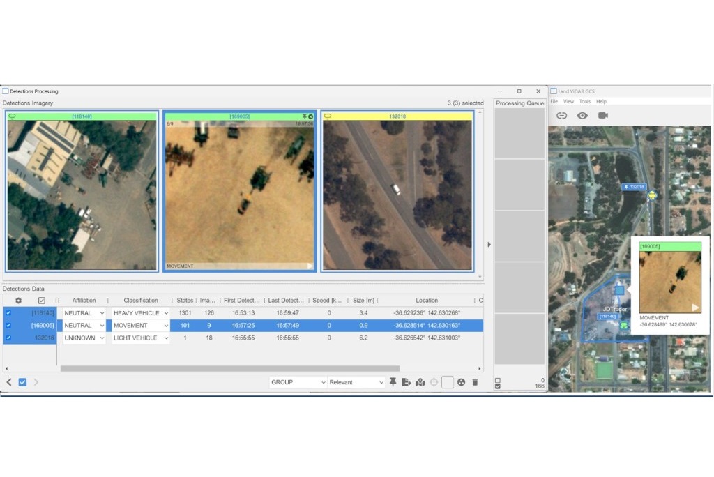 Sentient’s AI-enabled optical sensors, ViDAR, detected targets at high ...