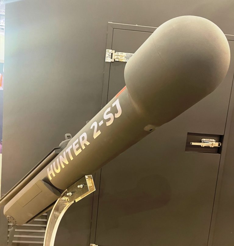 Dubai Air Show 2023 - EDGE Hunter loitering munition family grows - EDR ...