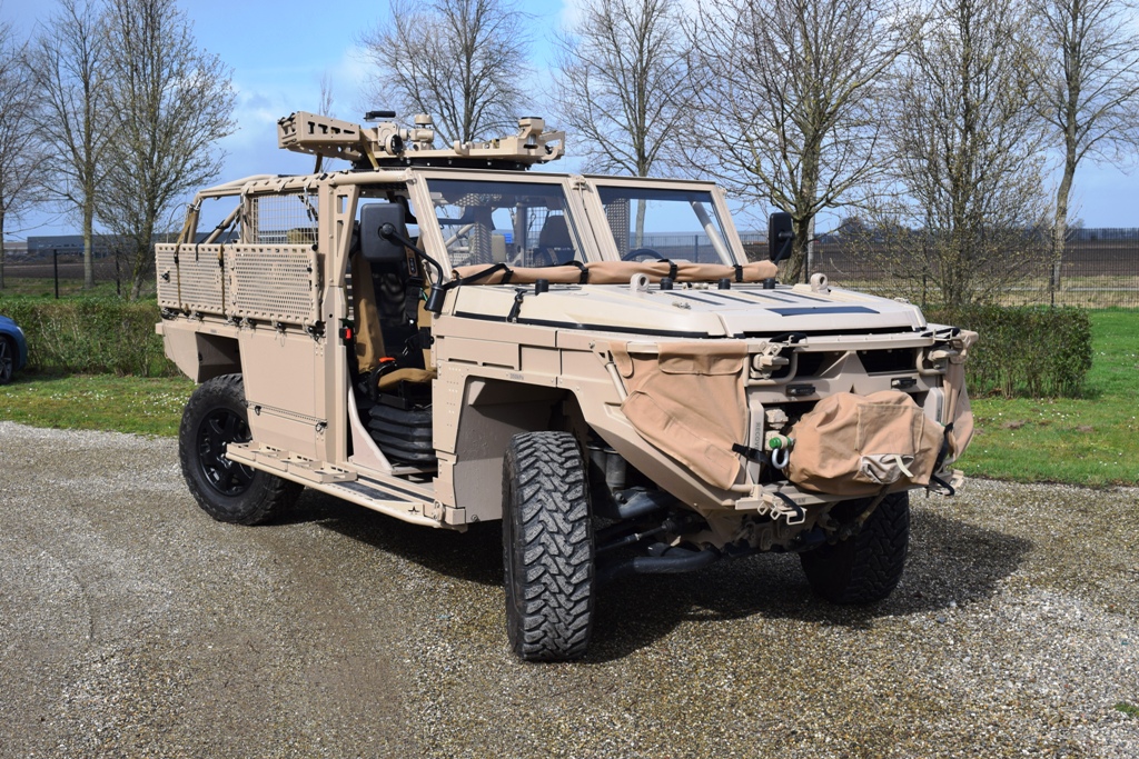 Defenture GRF vehicle chosen for Austrian Special Operations Forces ...