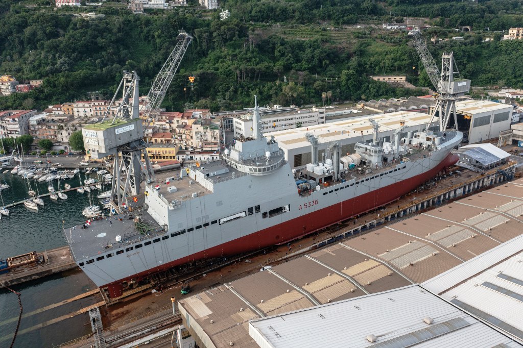 Fincantieri: “Atlante” launched at Castellammare di Stabia - EDR Magazine
