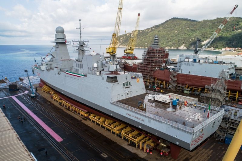 Fincantieri: FREMM frigate "Emilio Bianchi" launched - EDR Magazine