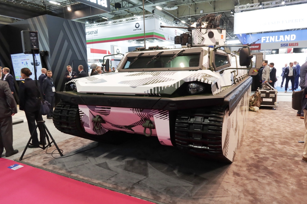 Eurosatory 2024 - Patria unveils the FAMOUS concept vehicle - EDR Magazine