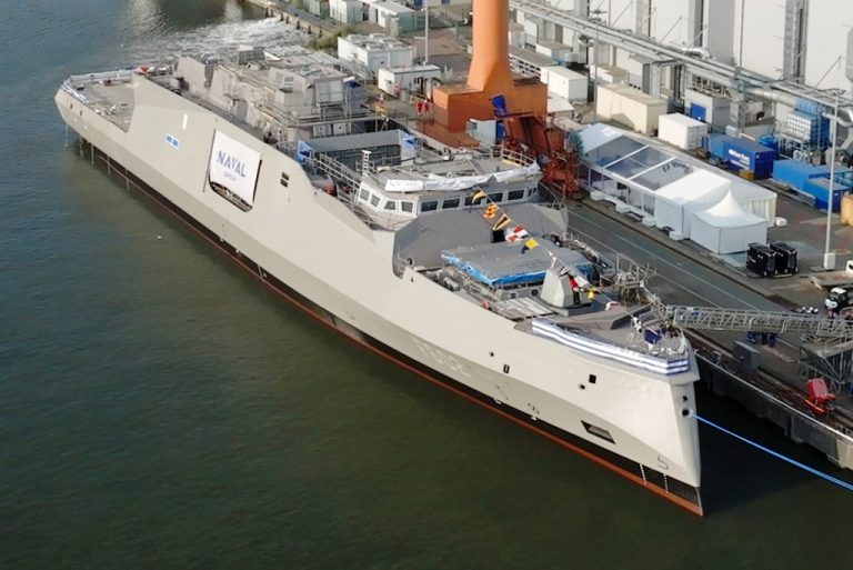 Launching of HS NEARCHOS, second Defence and Intervention Frigate (FDI ...