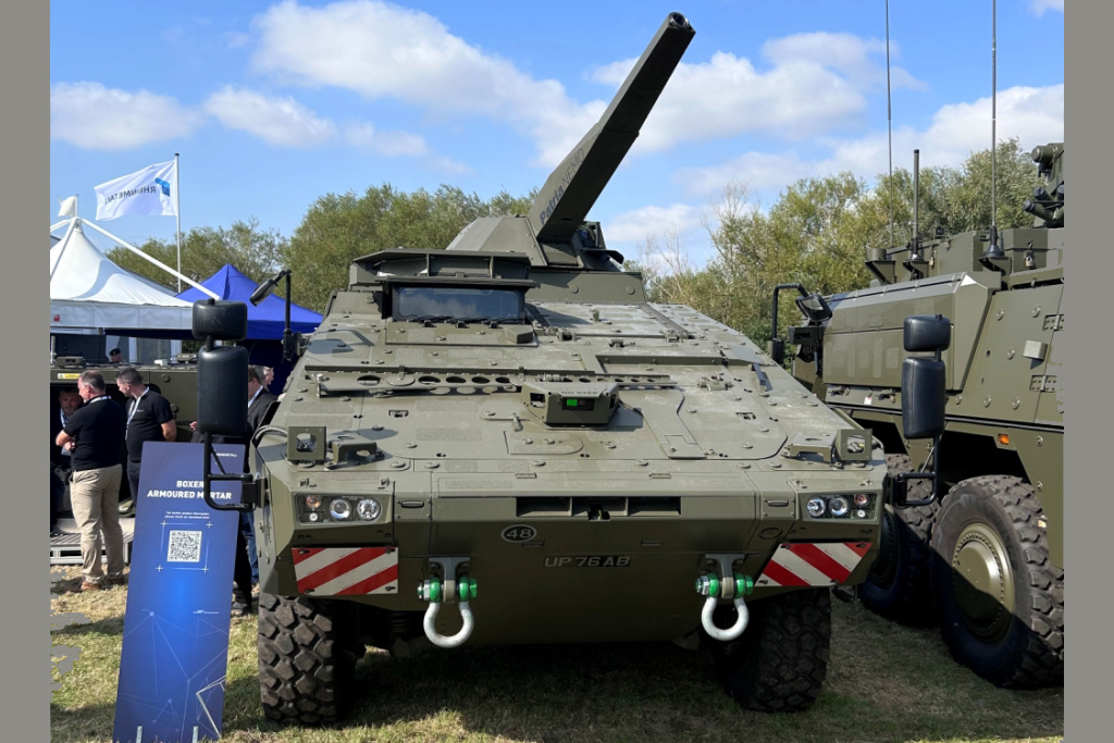 DVD 2024 - Rheinmetall and Patria present NEMO-Boxer for UK’s armoured ...