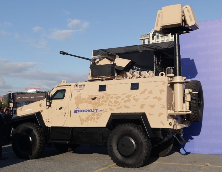 SAHA Expo 2024 - Aselsan Korkut 25; a C-UAS hard-kill solution for ...
