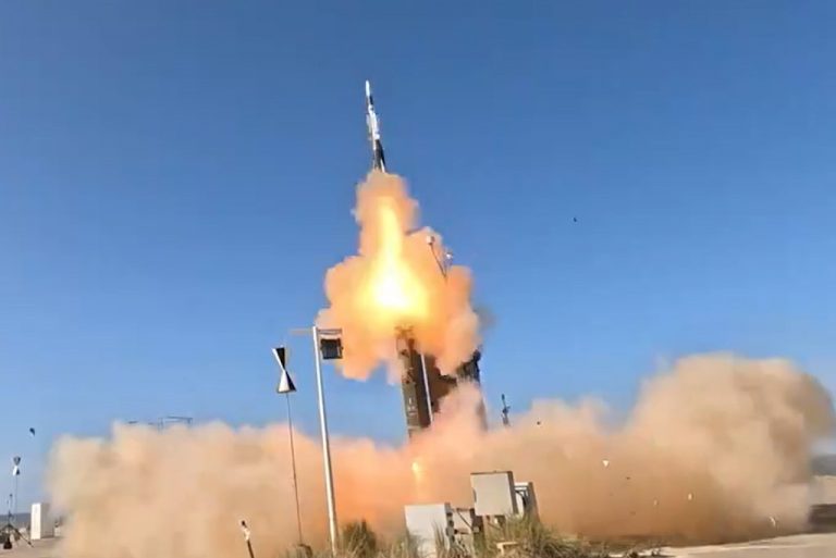 First test firing of the new generation medium-range surface-to-air ...