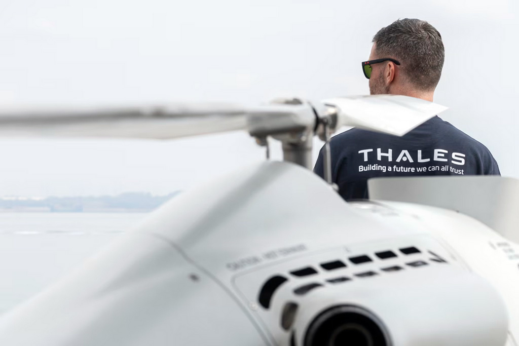 Empowering drones to enhance naval operations: Thales successfully ...