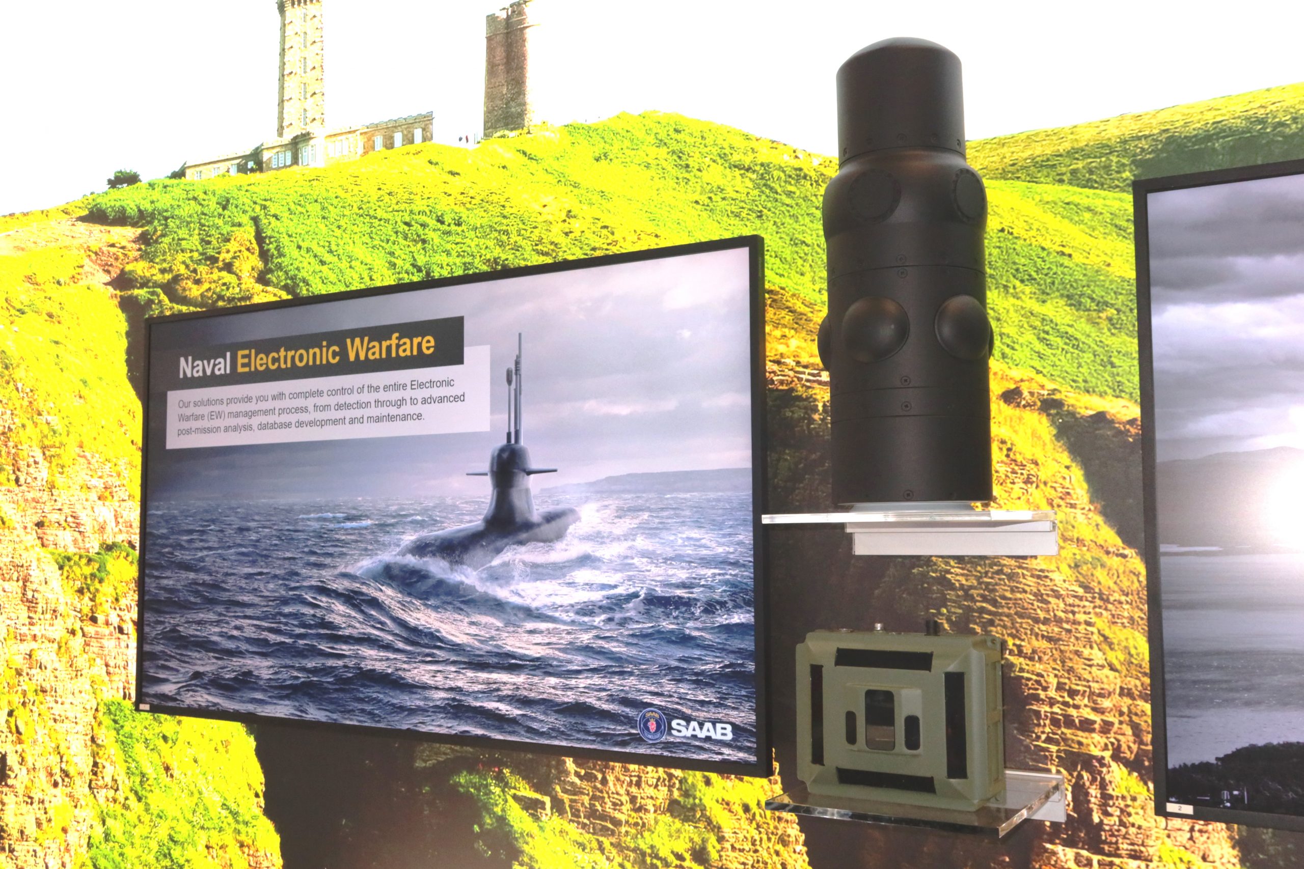 Euronaval 2024 - Saab unveils next generation U/SME-400 naval RESM ...