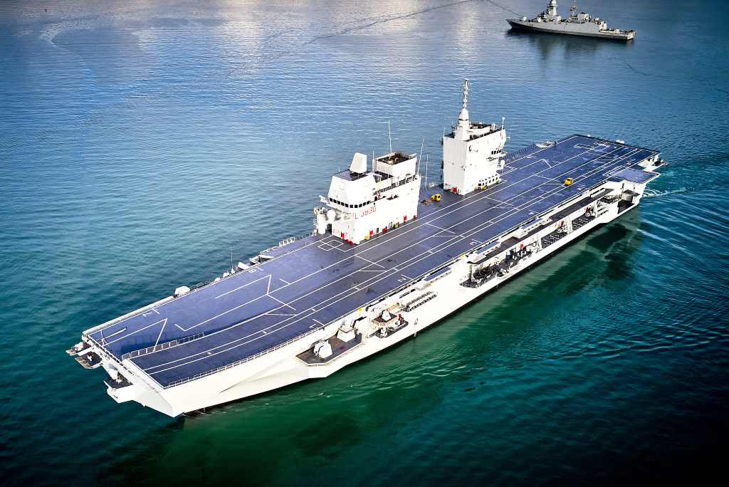 Fincantieri delivers ITS Trieste Landing Helicopter Dock to the Italian ...