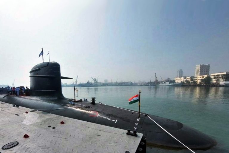 Commissioning of INS Vaghsheer, the sixth Kalvari-class submarine ...