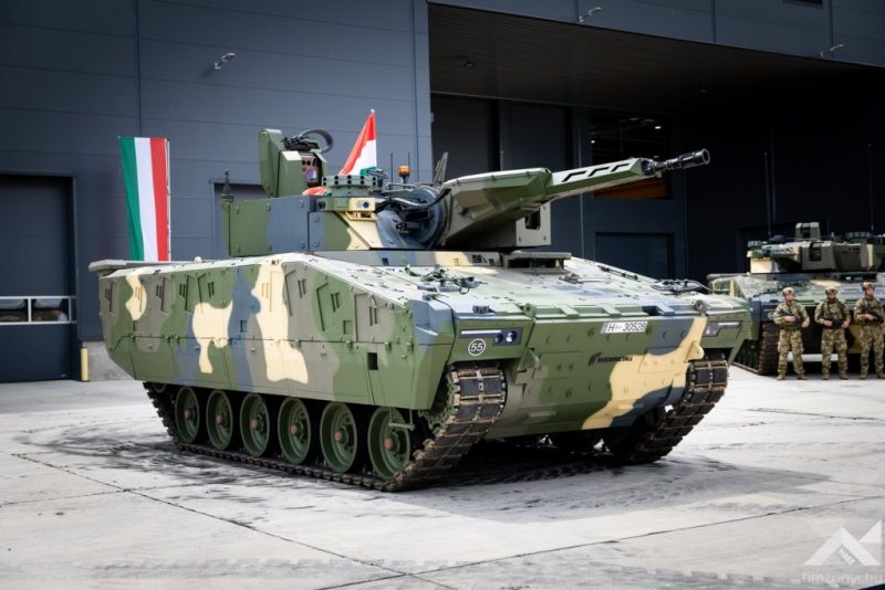 IAV 2025 - First Hungarian Land Forces battalion equipped with Lynx IFVs closes to its IOC - EDR ...