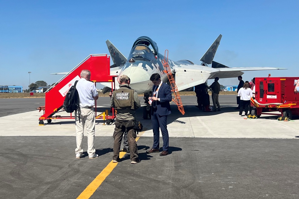 Aero India - Sukhoi unveils its stealth SU-57E for export - EDR Magazine
