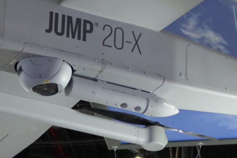 IDEX 2025 - First public appearance for AeroVironment Jump 20-X marinized VTOL UAV and first ...