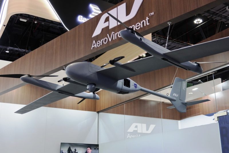 IDEX 2025 - First public appearance for AeroVironment Jump 20-X ...