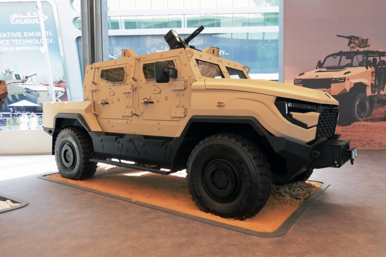 IDEX 2025 – MATV, a new 4x4 multirole all-terrain vehicle from Calidus ...