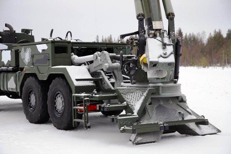 Patria anticipates Finnish needs unveiling its ARVE truck-mounted 155 ...