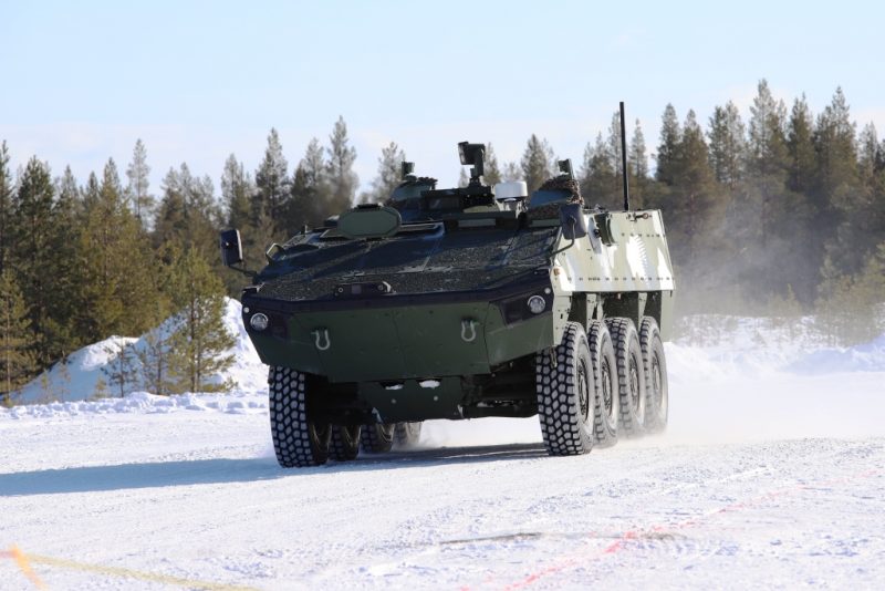 Patria Arctic Event 2025: Task Force Hammer demonstrates the company ...