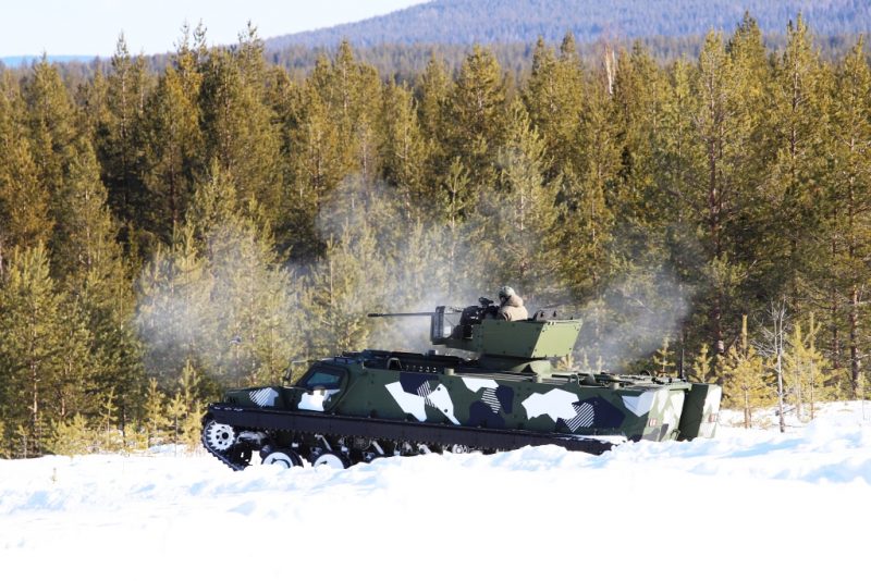 Patria Arctic Event 2025: Task Force Hammer demonstrates the company ...