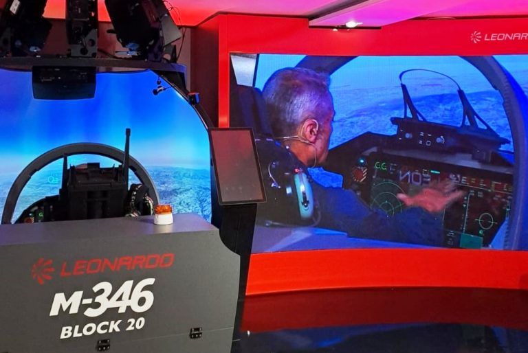 Leonardo nnveils M-346 Block 20 aircraft advanced cockpit to meet ...