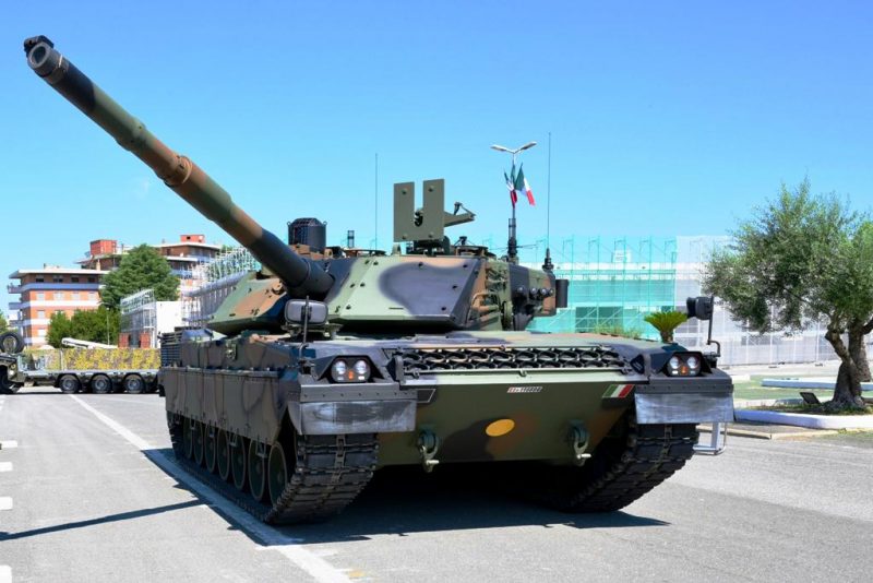 CIO delivers the first Ariete C-2 upgraded MBT to the Italian Army ...
