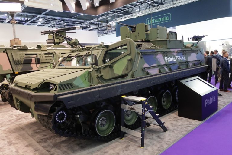 DSEI 2025 – TrackX, the new Patria all-terrain tracked vehicle - EDR ...
