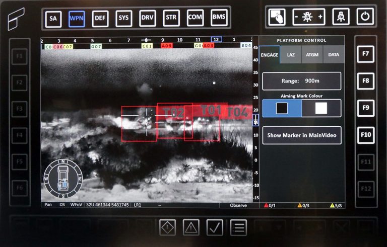 DSEI 2025 – SEOSS 400, Rheinmetall fire control sensor for the 130 mm ...