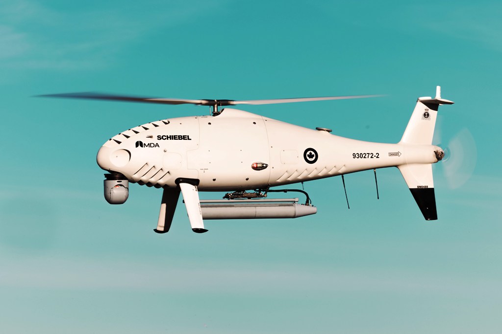 Schiebel Camcopter® S-100 included in MDA Space solution for RCN ISTAR programme - EDR Magazine