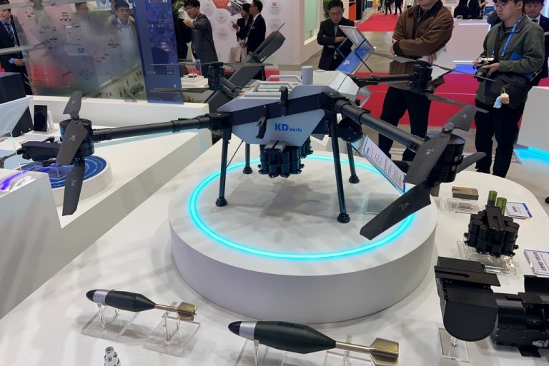ADEX 2025 – KDI’s Compact Munition Drop Drone: South Korea’s new ...