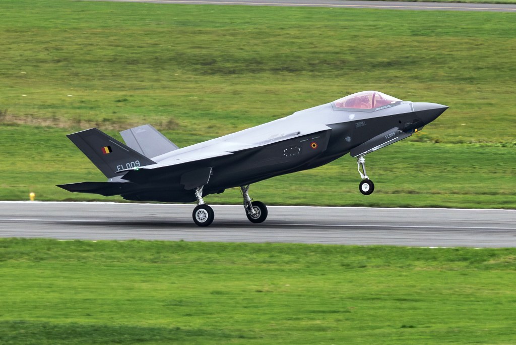 Lockheed Martin and Belgium celebrate arrival of first Belgian F-35 ...