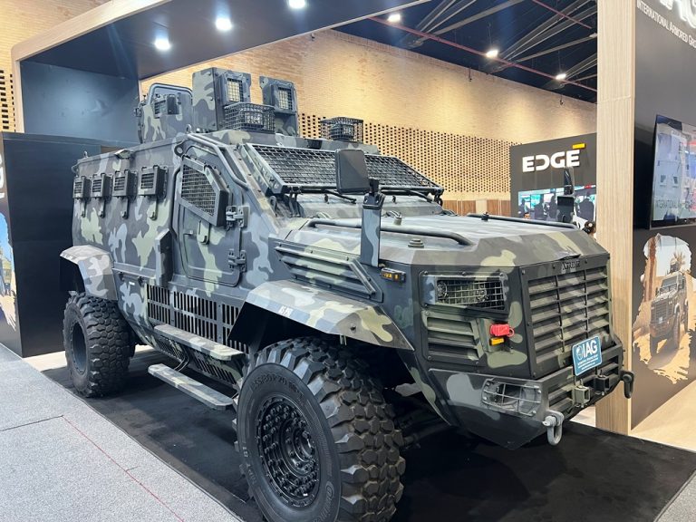 Expodefensa 2025 - IAG's showcases its Guardian Xtreme MRAP reinforced ...
