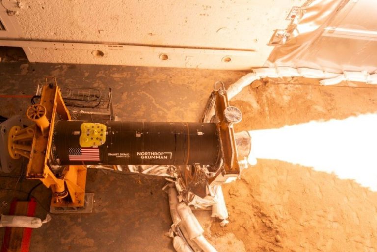 Northrop Grumman’s SMART demo tests second advanced solid rocket motor ...